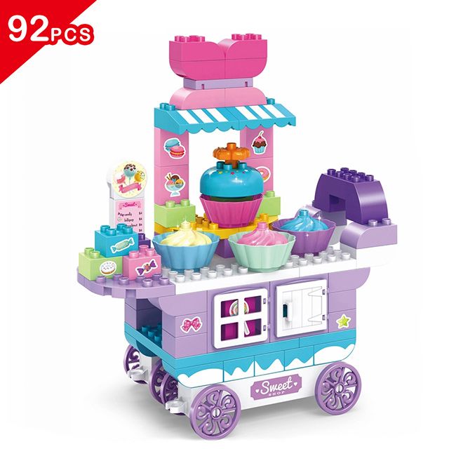 JDLT 大顆粒積木 家家酒系列 點心車 - PChome 24h購物