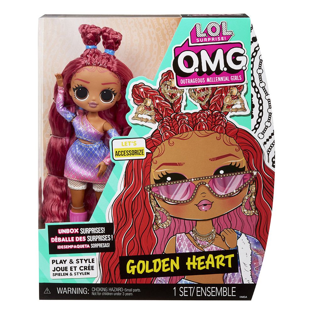 LOL Surprise 驚喜寶貝蛋 LOL OMG神秘少女S7- Golden Heart - PChome 24h購物