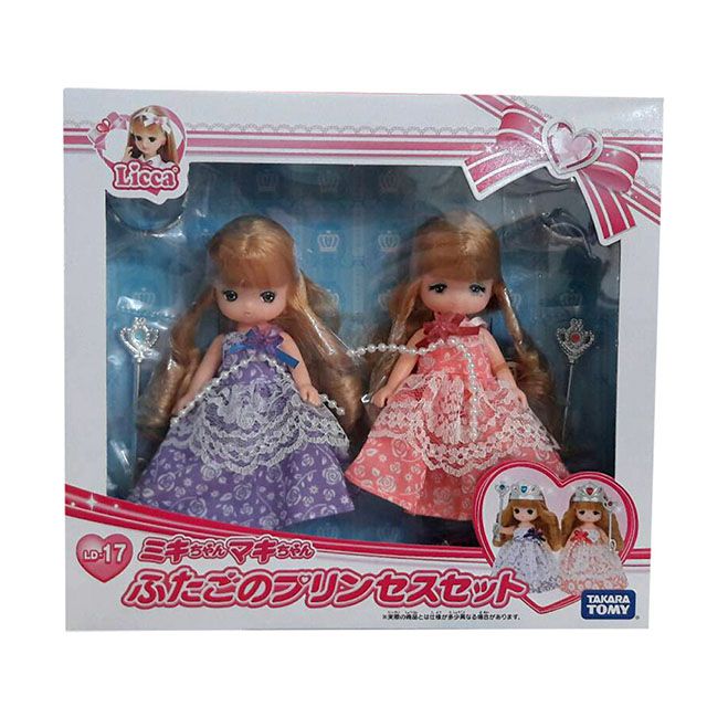 Licca 莉卡娃娃 【TAKARA TOMY】 LD-17 真紀美紀公主禮盒 - PChome 24h購物
