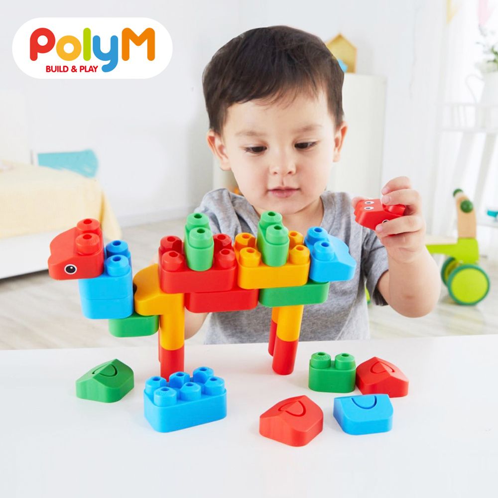 PolyM 動物王國積木組31件組 - PChome 24h購物