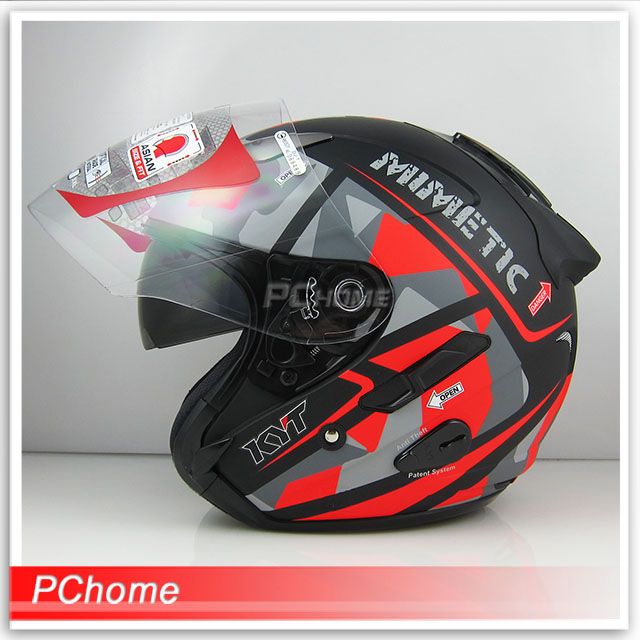 KYT 【 DJ 安全帽】#S 白 內建遮陽鏡片 - PChome 24h購物