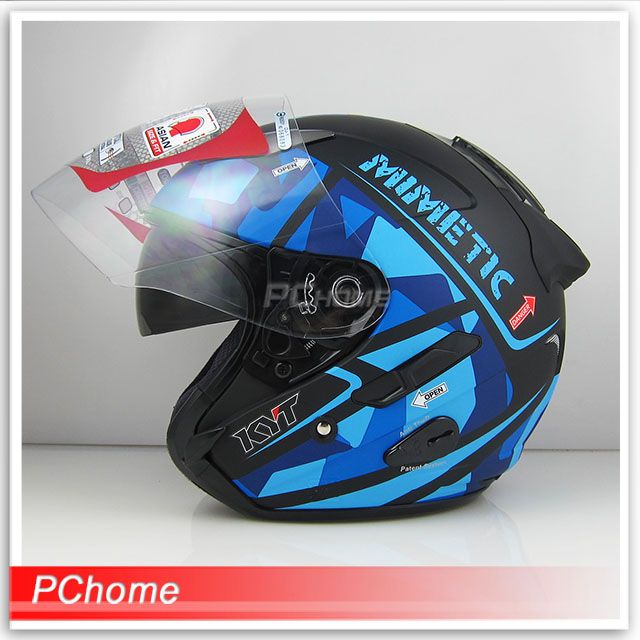 KYT 【 DJ 安全帽】#S 白 內建遮陽鏡片 - PChome 24h購物