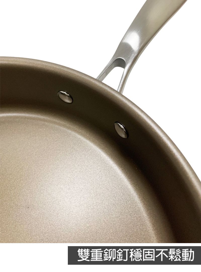 LUCUKU 麥飯石平底鍋(附蓋)28cm FR-7538 - PChome 24h購物