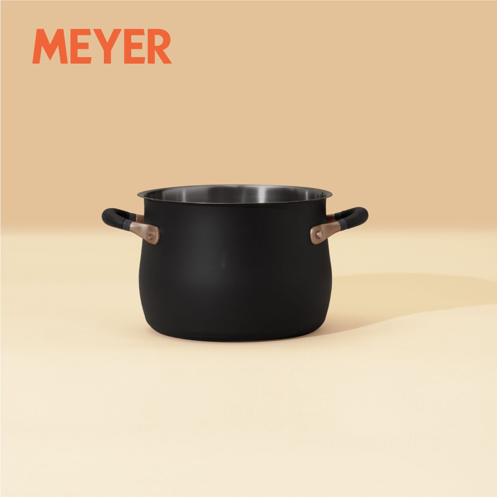 MEYER 美亞 IH導磁不鏽鋼雙耳湯鍋20cm/4.7L - Accent系列 - PChome 24h購物