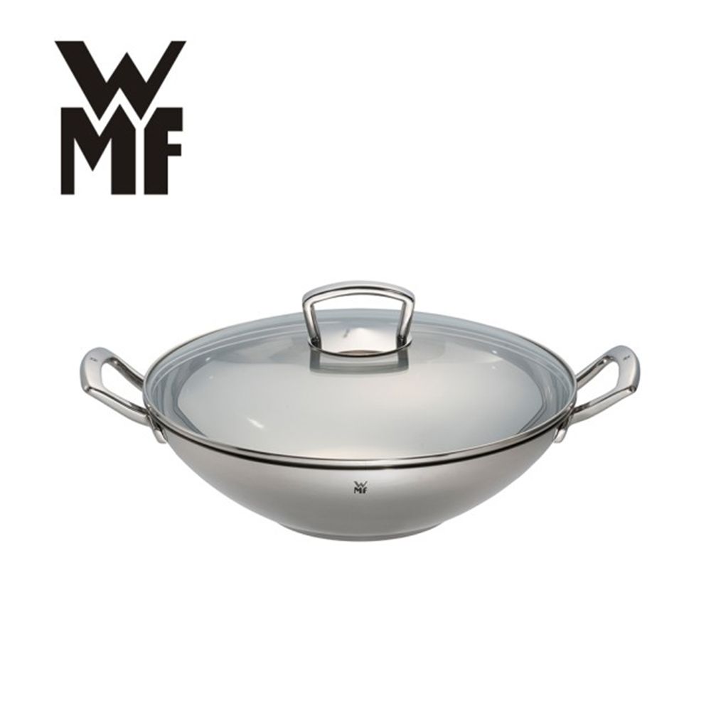 WMF 不鏽鋼炒鍋 36cm+WMF NUOVA系列餐夾 - PChome 24h購物