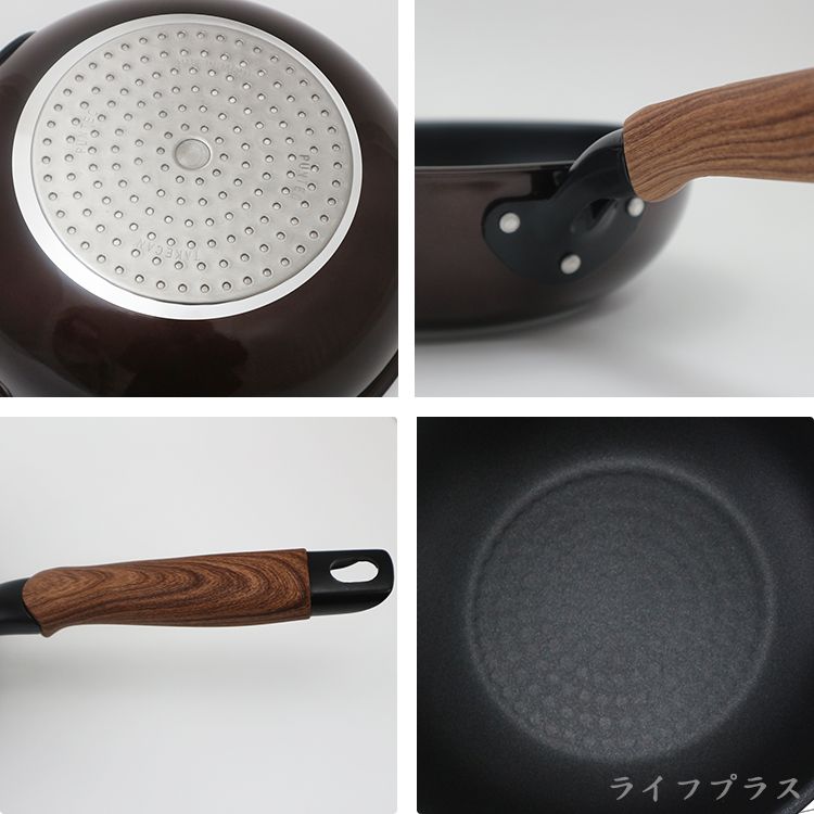 一品川流 日本製 和樂亭 IH大金不沾深型炒鍋-32cm-2支 - PChome 24h購物