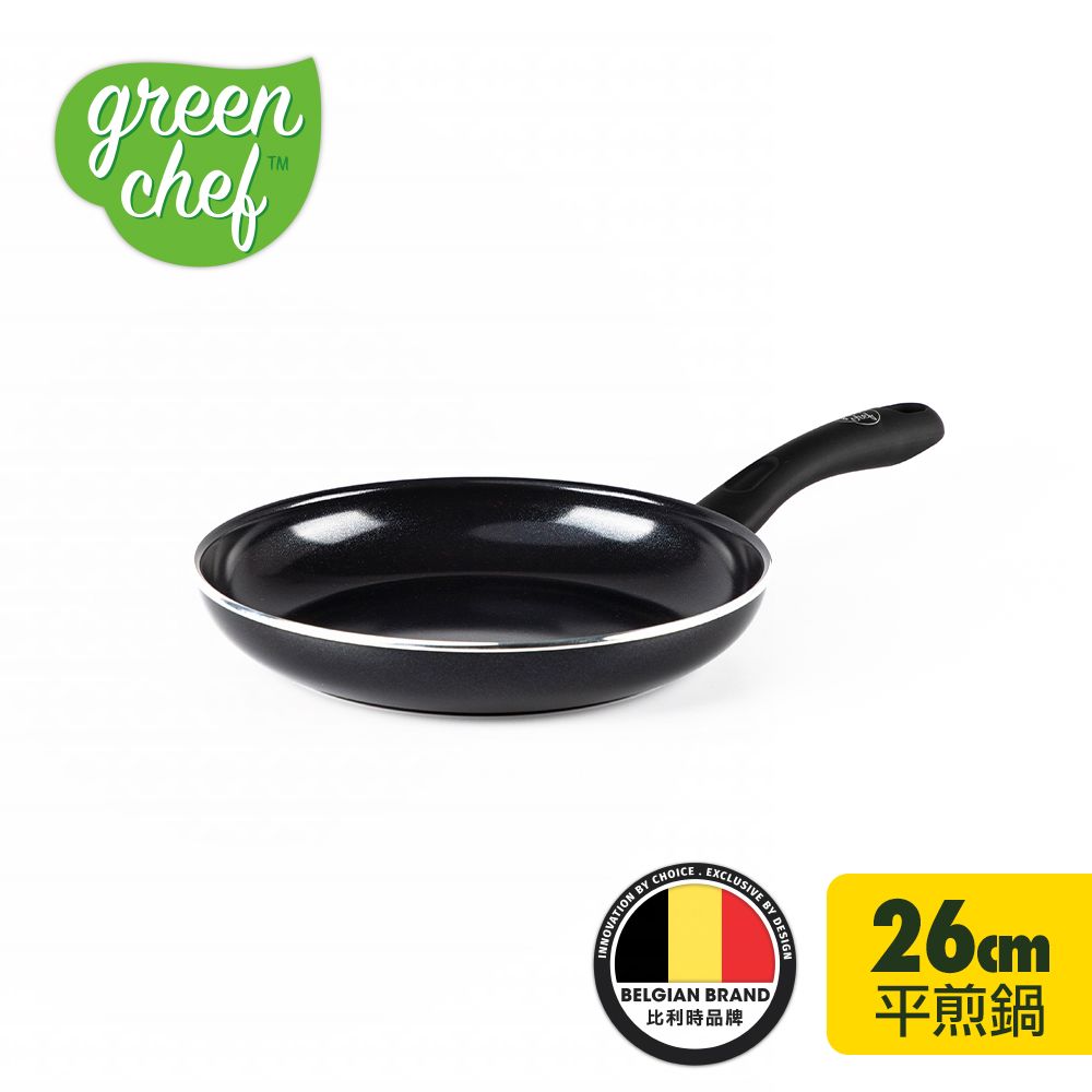 GreenPan GreenChef 鑽石陶瓷塗層不沾平底鍋 鑽石系列 26cm(不挑爐具,IH爐適用)(洗碗機適用) - PChome 24h購物