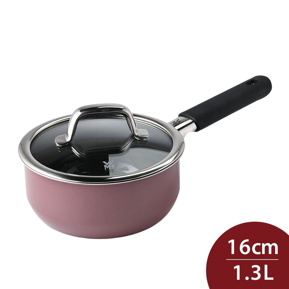 WMF FUSIONTEC 單柄湯鍋 (含蓋) 16cm 1.3L 鐵玫瑰 泡麵鍋 牛奶鍋 (電磁爐 IH爐可用) - PChome 24h購物