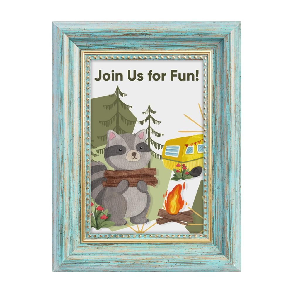 TRENY 美式復古相框4x6吋-復古金綠 - PChome 24h購物