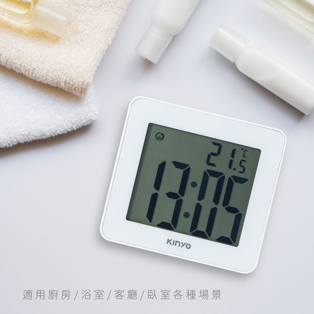 KINYO 多功能防水電子鐘 TD-390 - PChome 24h購物