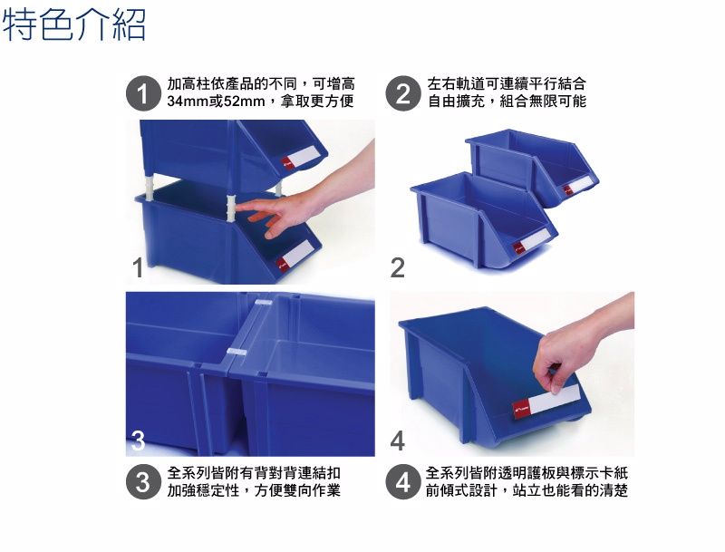 SHUTER 樹德 HB-1525 耐衝擊整理盒 (36pcs/箱) - PChome 24h購物