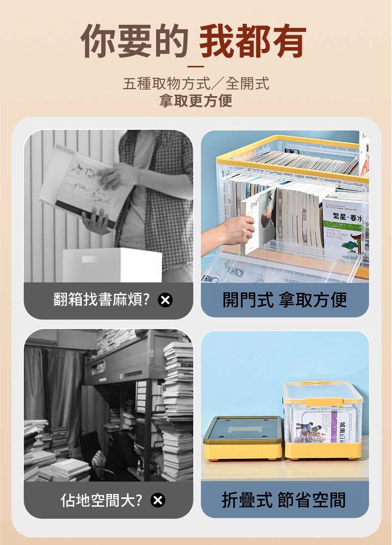 DaoDi 在地人 130L五開折疊收納箱(摺疊收納箱/ 滑輪置物箱/收納盒/衣物收納箱/整理箱) - PChome 24h購物