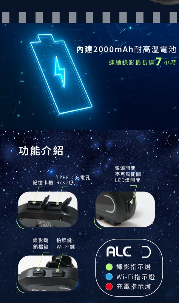 ALC B1 側掛式機車行車記錄器 - PChome 24h購物