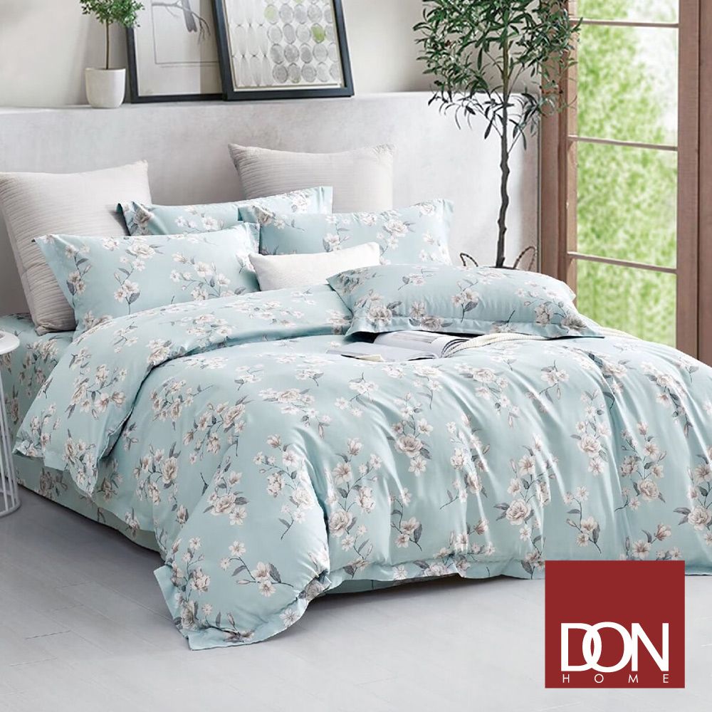 DON 淺陌花溪 單人三件式吸濕排汗天絲兩用被床包組 - PChome 24h購物
