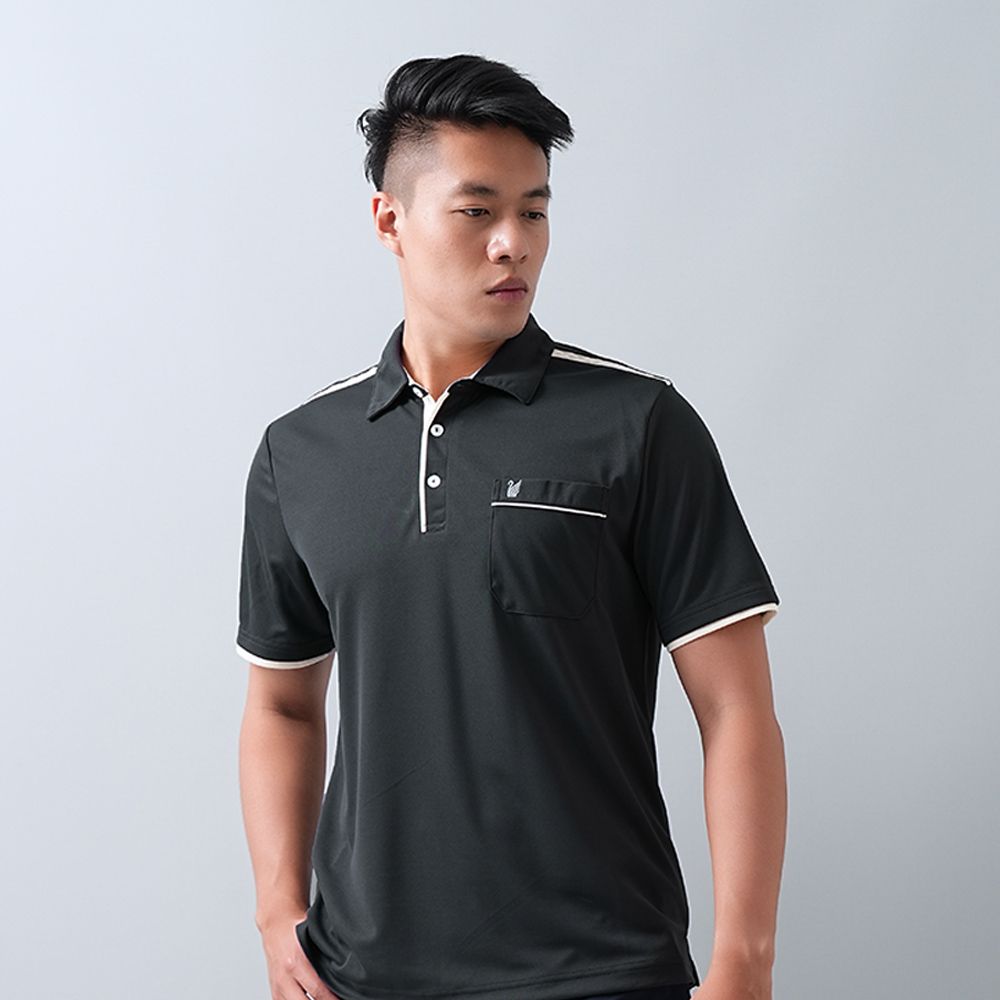 遊遍天下 男款吸濕排汗抗UV機能POLO衫GS1033深灰 - PChome 24h購物