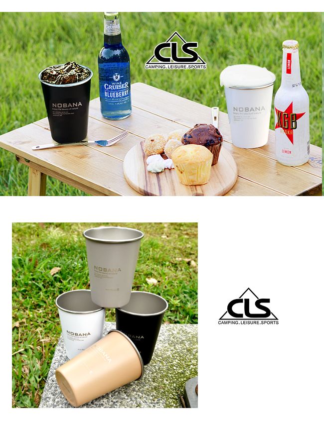 【韓國CLS】NOBANA 攜帶式304不鏽鋼杯四入組/啤酒杯/環保杯 - PChome 24h購物