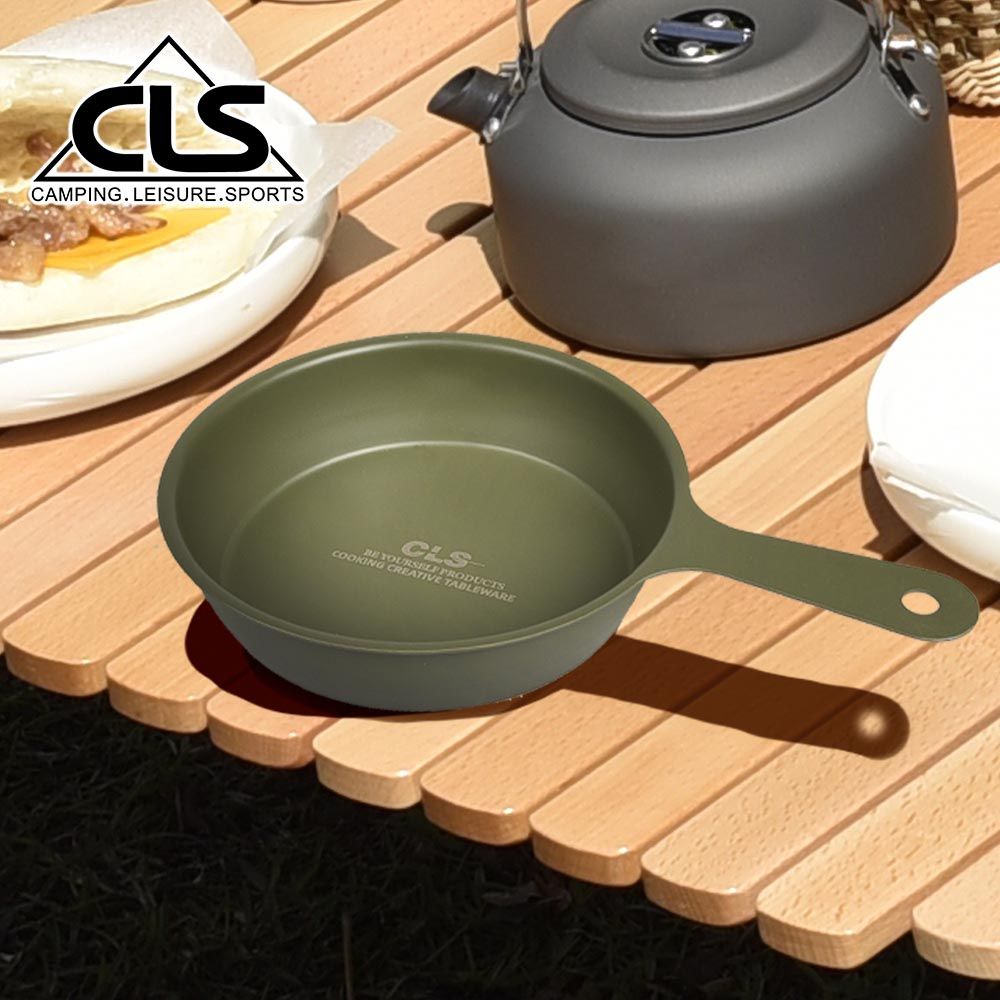 韓國CLS 復古典雅304不鏽鋼直把淺盤 餐盤/燒烤盤/烤肉盤/露營/野炊 - PChome 24h購物