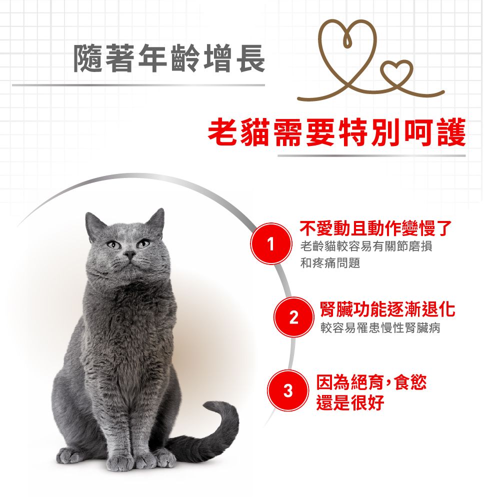Royal Canin 法國皇家 絕育老齡貓12+歲齡S30+12 2KG_(熟齡貓/老貓) - PChome 24h購物