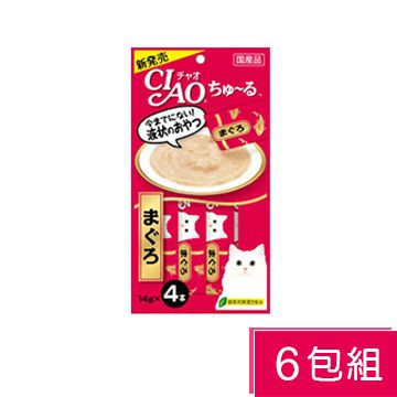日本CIAO-啾嚕肉泥-鮪魚14g*4支(六包組) - PChome 24h購物