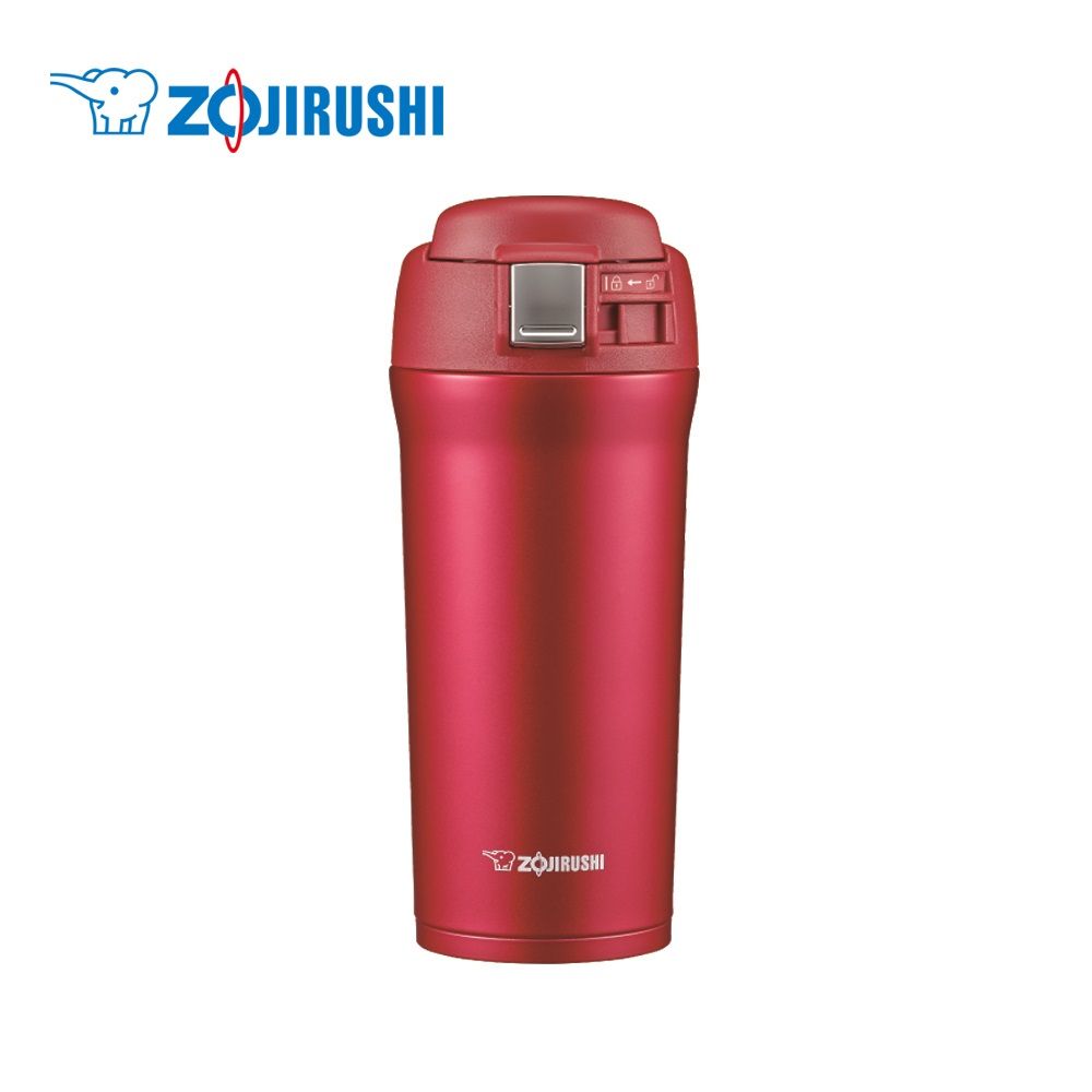 ZOJIRUSHI 象印 *0.48L*One Touch廣口不鏽鋼真空保溫杯(SM-YAF48)-紅色(RA) - PChome 24h購物