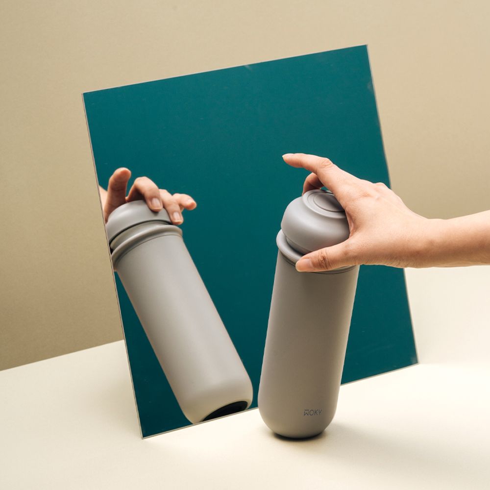 WOKY 沃廚 JIN真瓷系列-輕量隨行陶瓷保溫瓶400ML-升級版 - PChome 24h購物