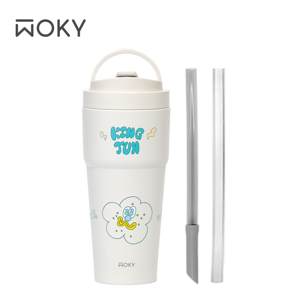 WOKY 沃廚 KINGJUN渾圓杯 鈦陶瓷 770ml - PChome 24h購物