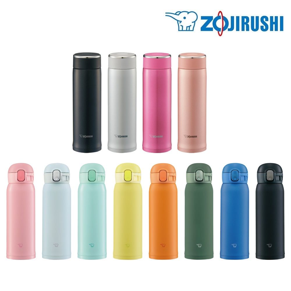 ZOJIRUSHI 象印 *0.48L彈蓋式不銹鋼保溫杯(SM-WA48)+0.48L可分解杯蓋保溫杯(SM-LB48) - PChome 24h購物