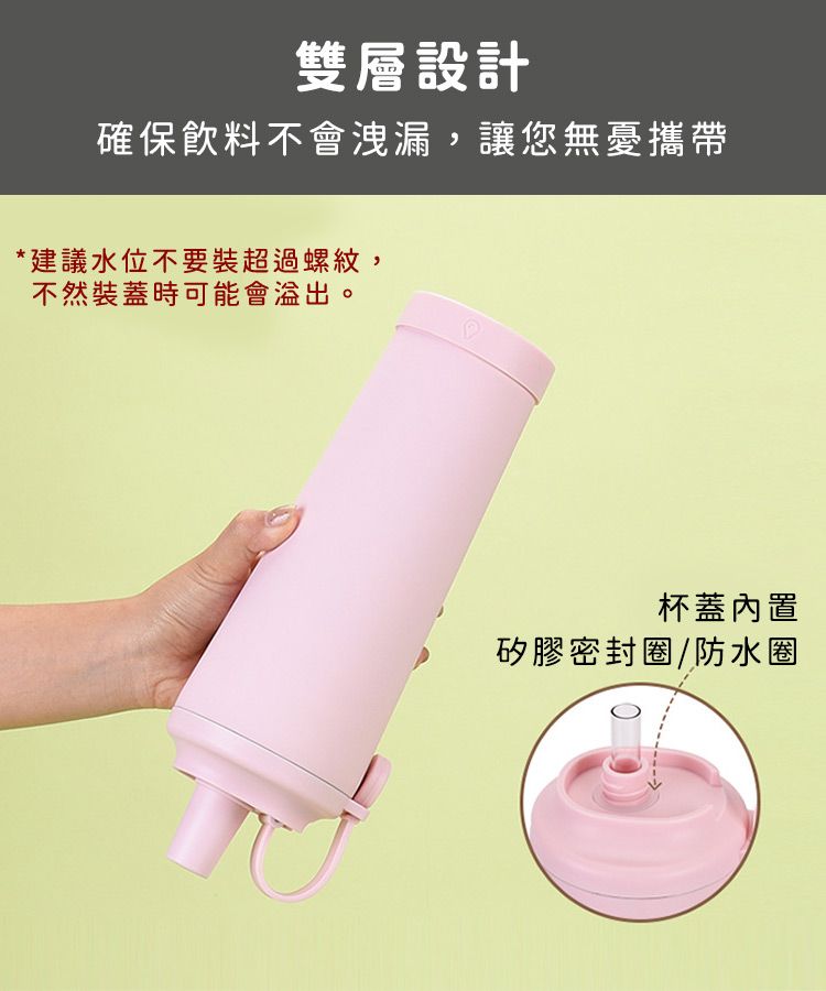 FOREVER 鋒愛華 韓系手提式不鏽鋼陶瓷塗層吸管杯/可吸珍珠/附吸管蓋830ml 5色 - PChome 24h購物