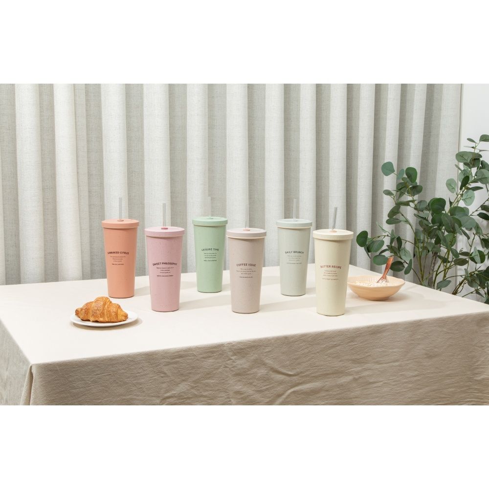 Oolab 良杯製所 710ml 小時光系列 陶瓷易潔層吸管杯 - PChome 24h購物