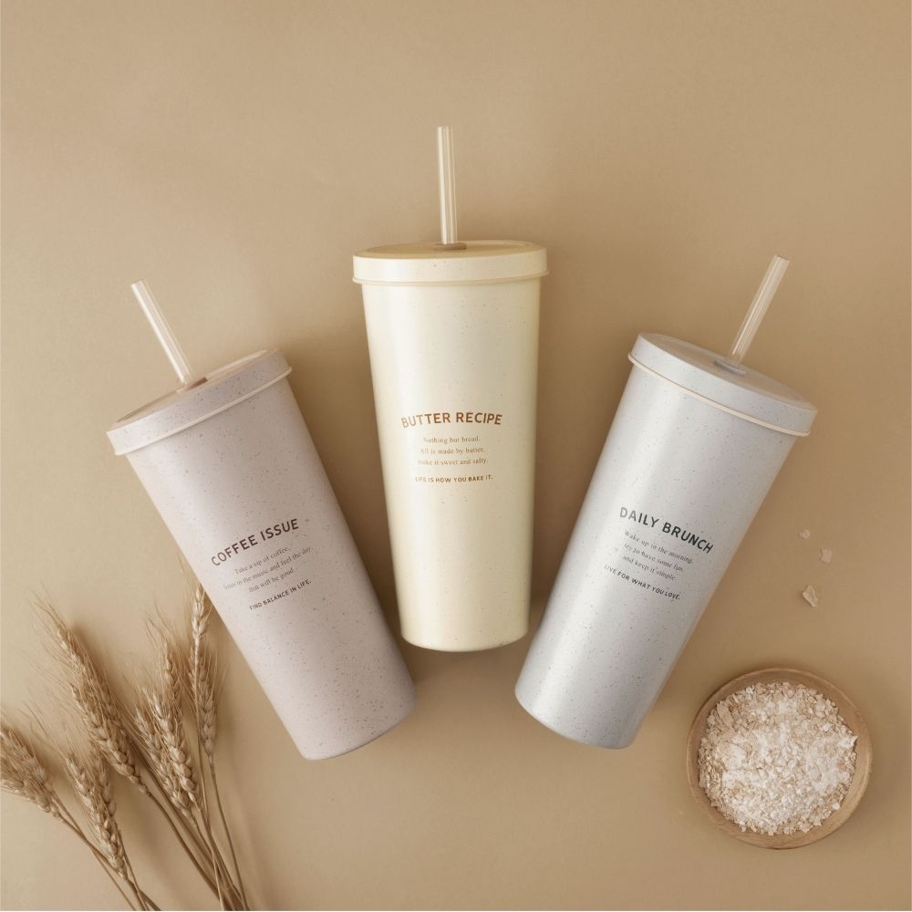 Oolab 良杯製所 710ml 小時光系列 陶瓷易潔層吸管杯 - PChome 24h購物