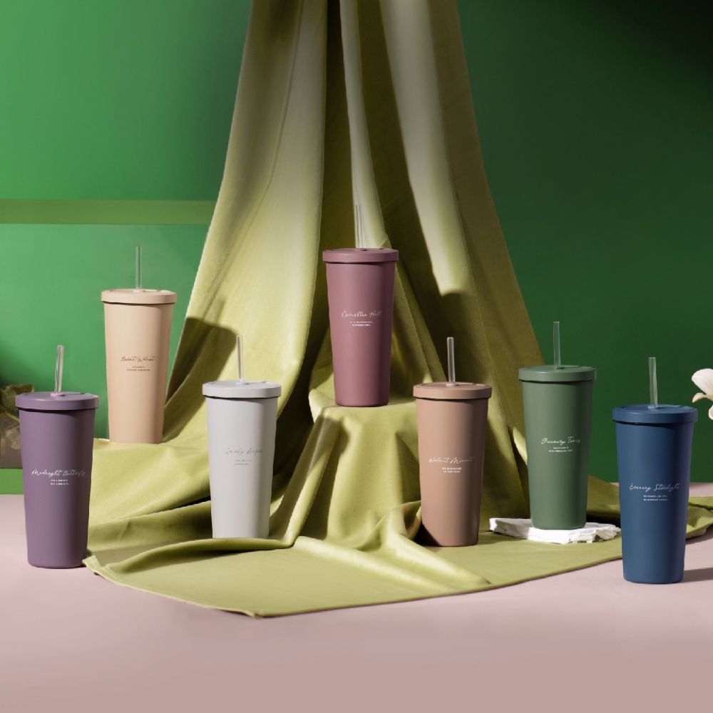 Oolab 良杯製所 710ml 小莊園系列 陶瓷易潔層吸管杯 - PChome 24h購物