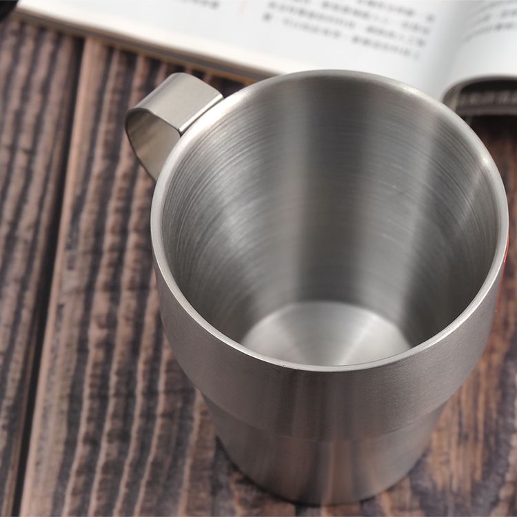 一品川流 A-OK 304不鏽鋼韓式雙層杯-300ml-1入組 - PChome 24h購物