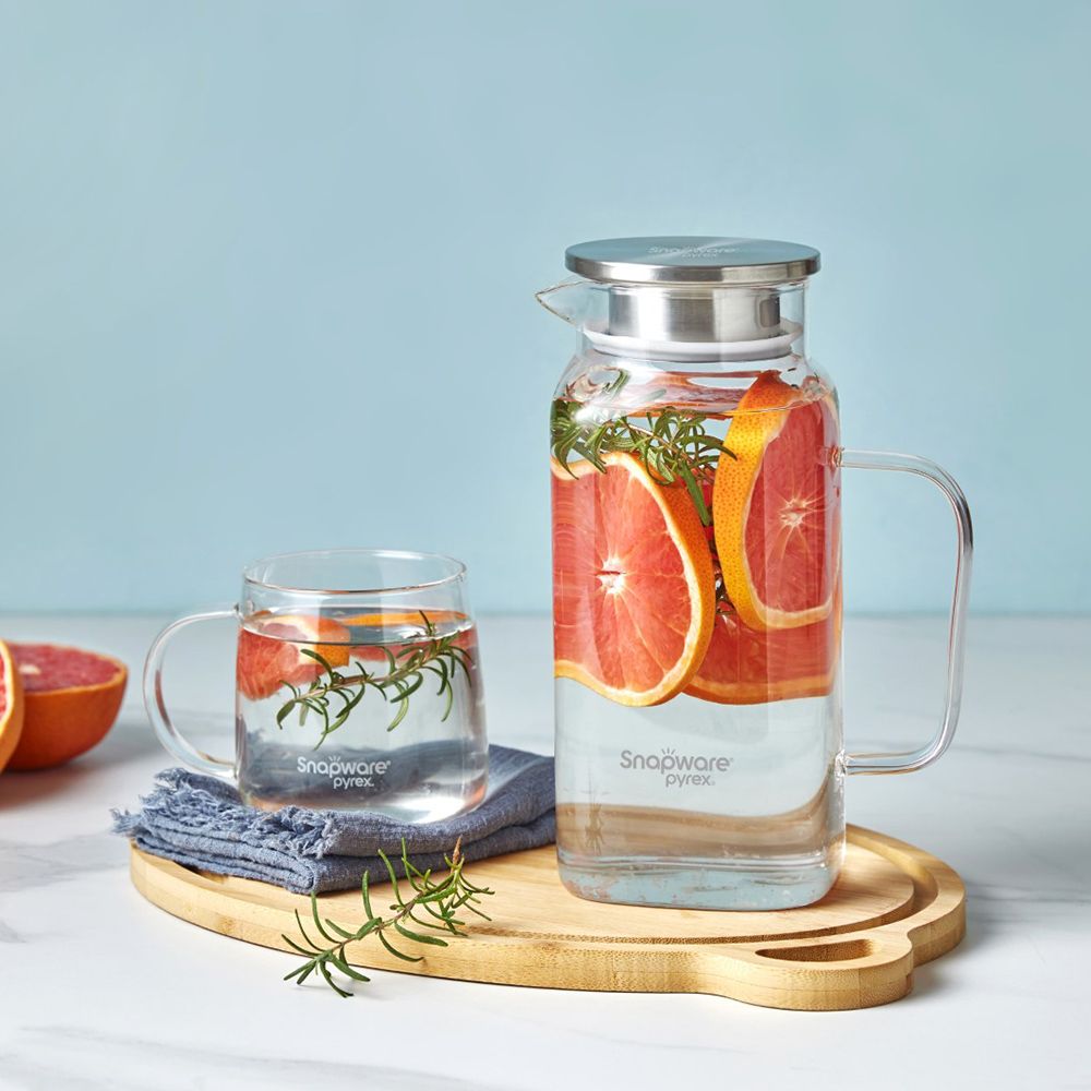 Corelle Brands 康寧餐具 康寧 Snapware 淨漾耐熱玻璃水壺 1550ml - PChome 24h購物