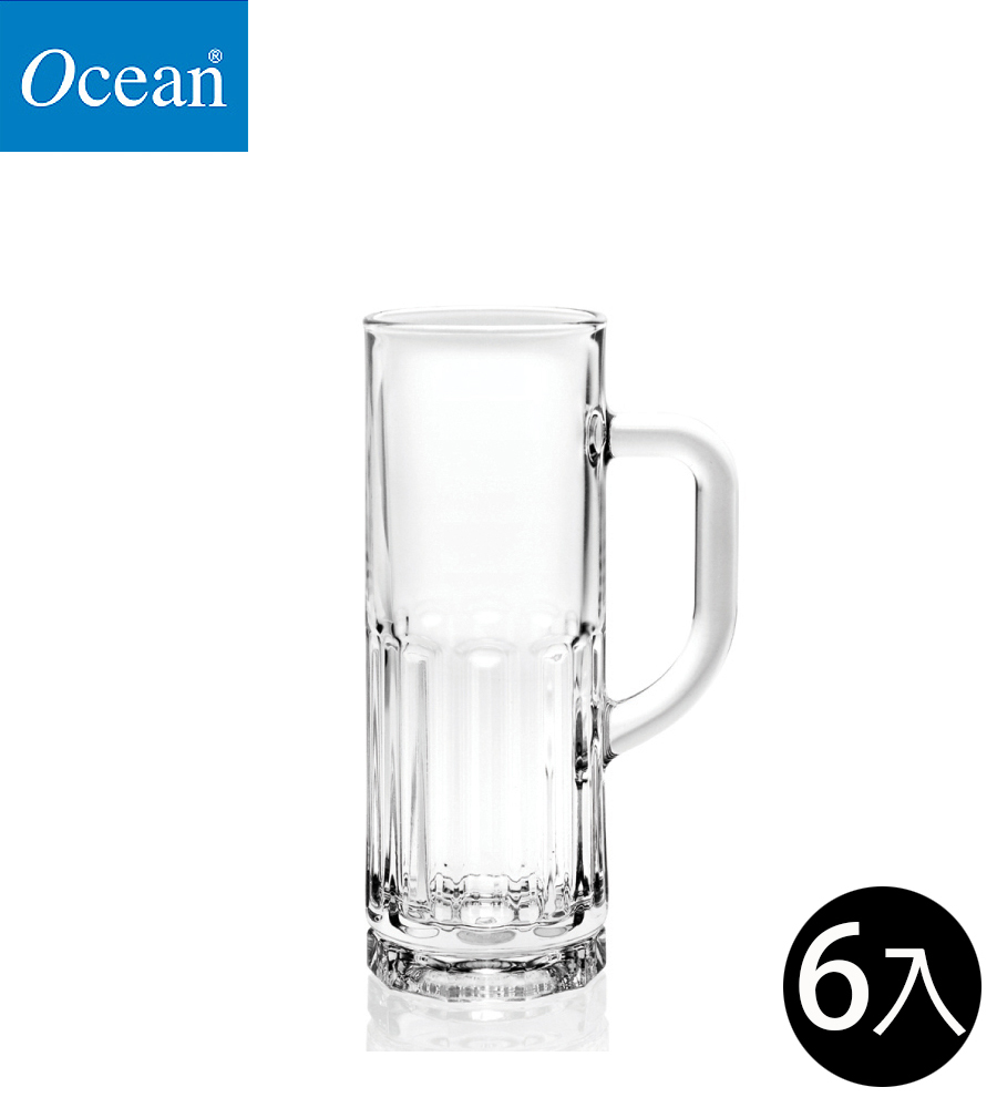 Ocean 柏林附柄啤酒杯-365ml/6入 - PChome 24h購物