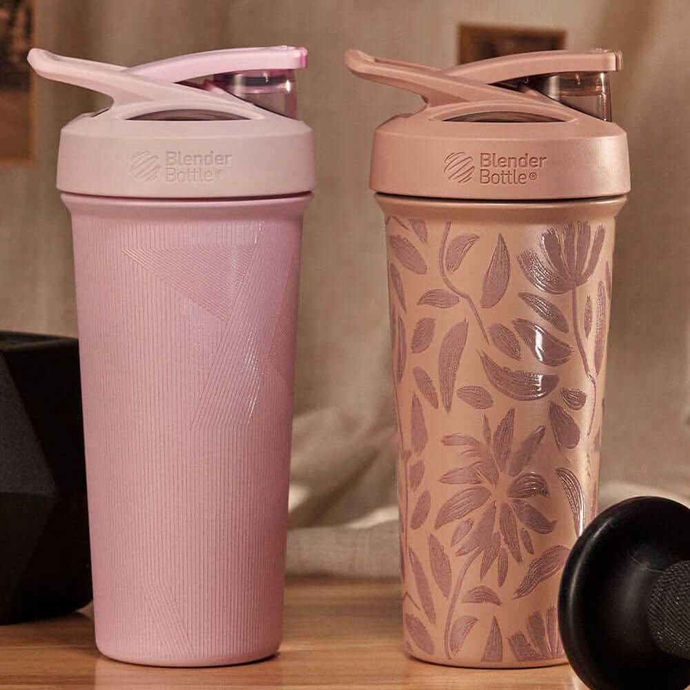 【Blender Bottle】特色款 Strada 不鏽鋼按壓式防漏搖搖杯｜保溫保冰杯 24oz/710ml - PChome 24h購物