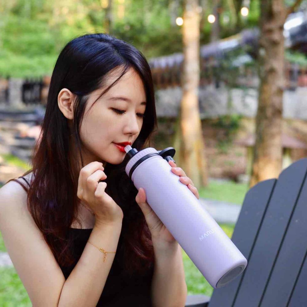 MARU 丸山製研 O Fit好提杯316不鏽鋼吸管保溫杯780ml - PChome 24h購物