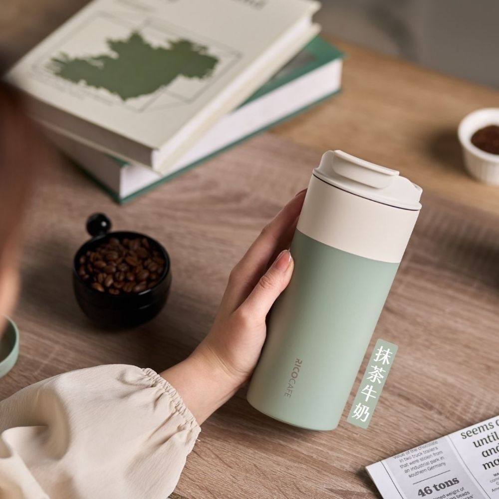 RICO 瑞可 陶瓷塗層保溫杯 GSC日日杯 600ml(獨家「防誤開制鎖」設計) 品號：12849519 - PChome 24h購物