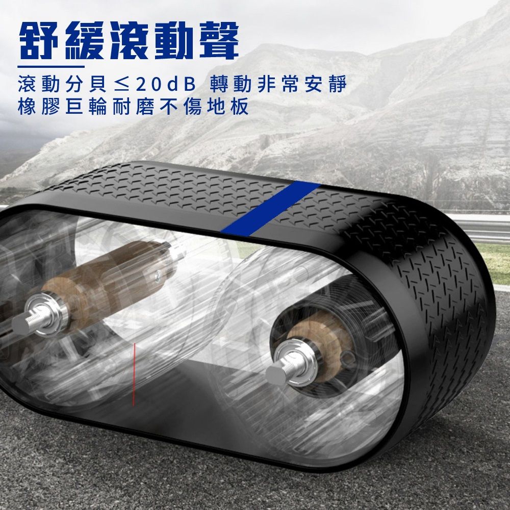 【FL 生活+】自動回彈坦克輪/健腹輪(A-131) - PChome 24h購物