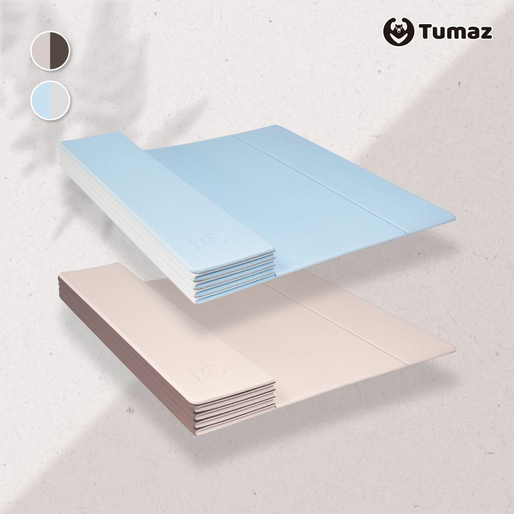 TUMAZ 月熊健身 6mm TPE 12折摺疊瑜珈墊/台灣製/雙面止滑皆可用 - PChome 24h購物