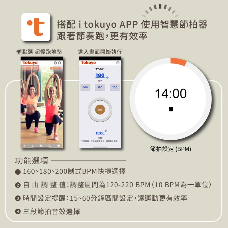 tokuyo 督洋 超慢跑健身墊 TY-021 - PChome 24h購物