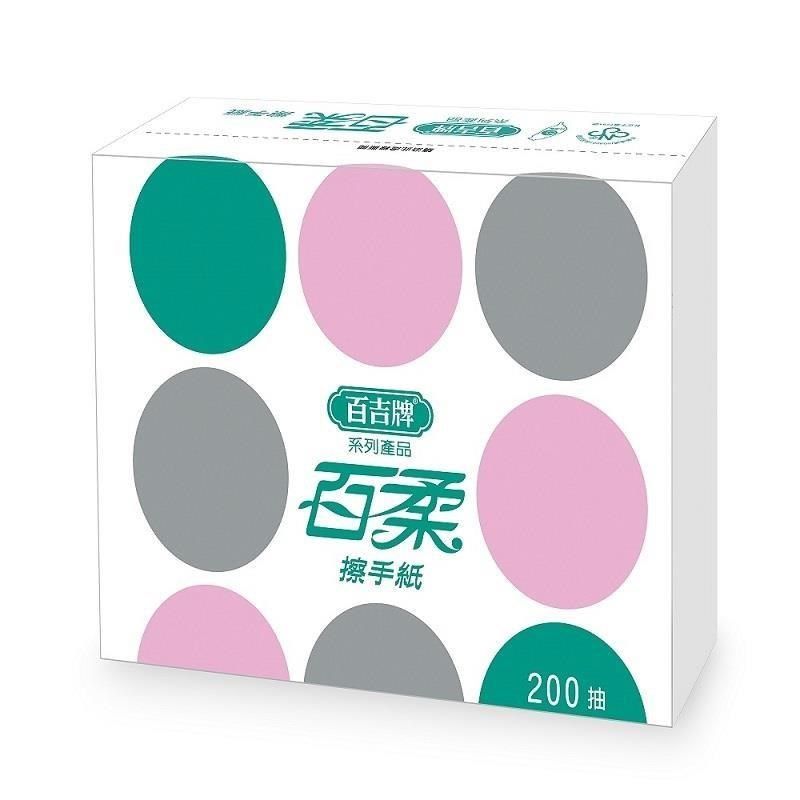 百吉牌 【南紡購物中心】 百柔擦手紙巾200張20包箱 Pchome 24h購物