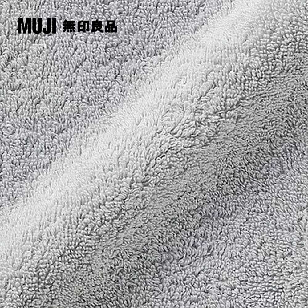 MUJI 無印良品 厚手浴巾/淺灰【成品尺寸】70*140 cm - PChome 24h購物