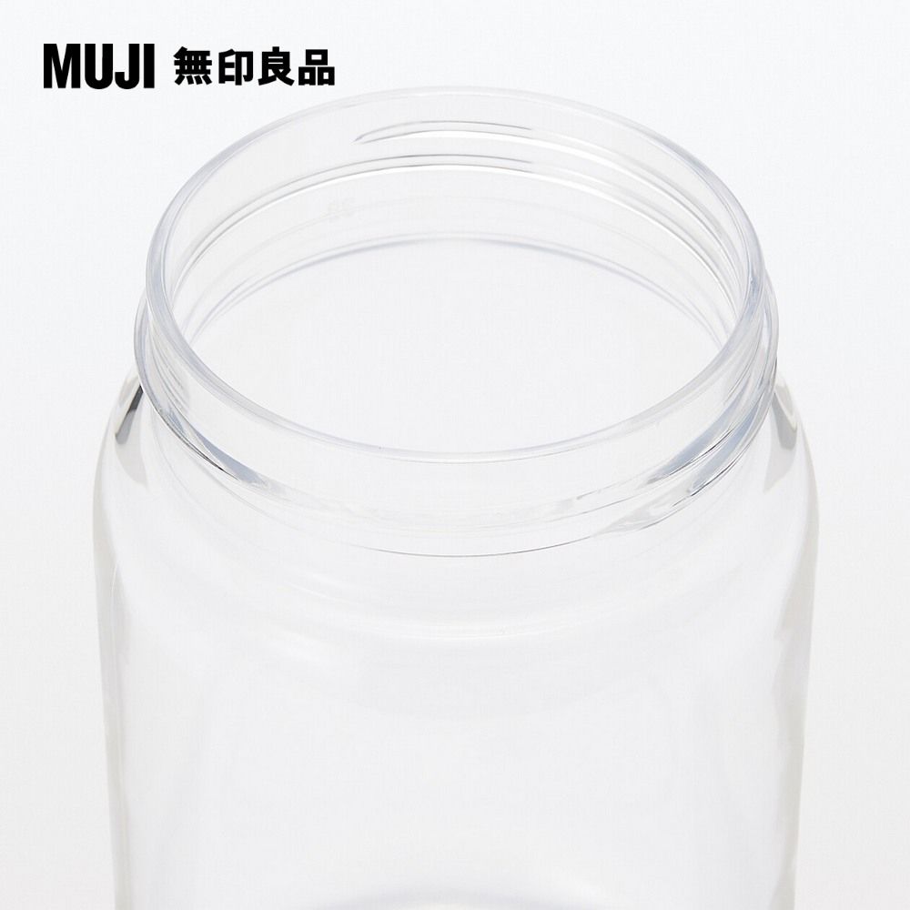 MUJI 無印良品 攜帶式透明水壺/550ml - PChome 24h購物