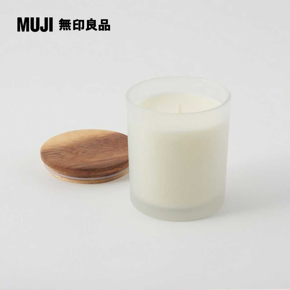 MUJI 無印良品 附杯芬香蠟燭.花果香味/200g - PChome 24h購物