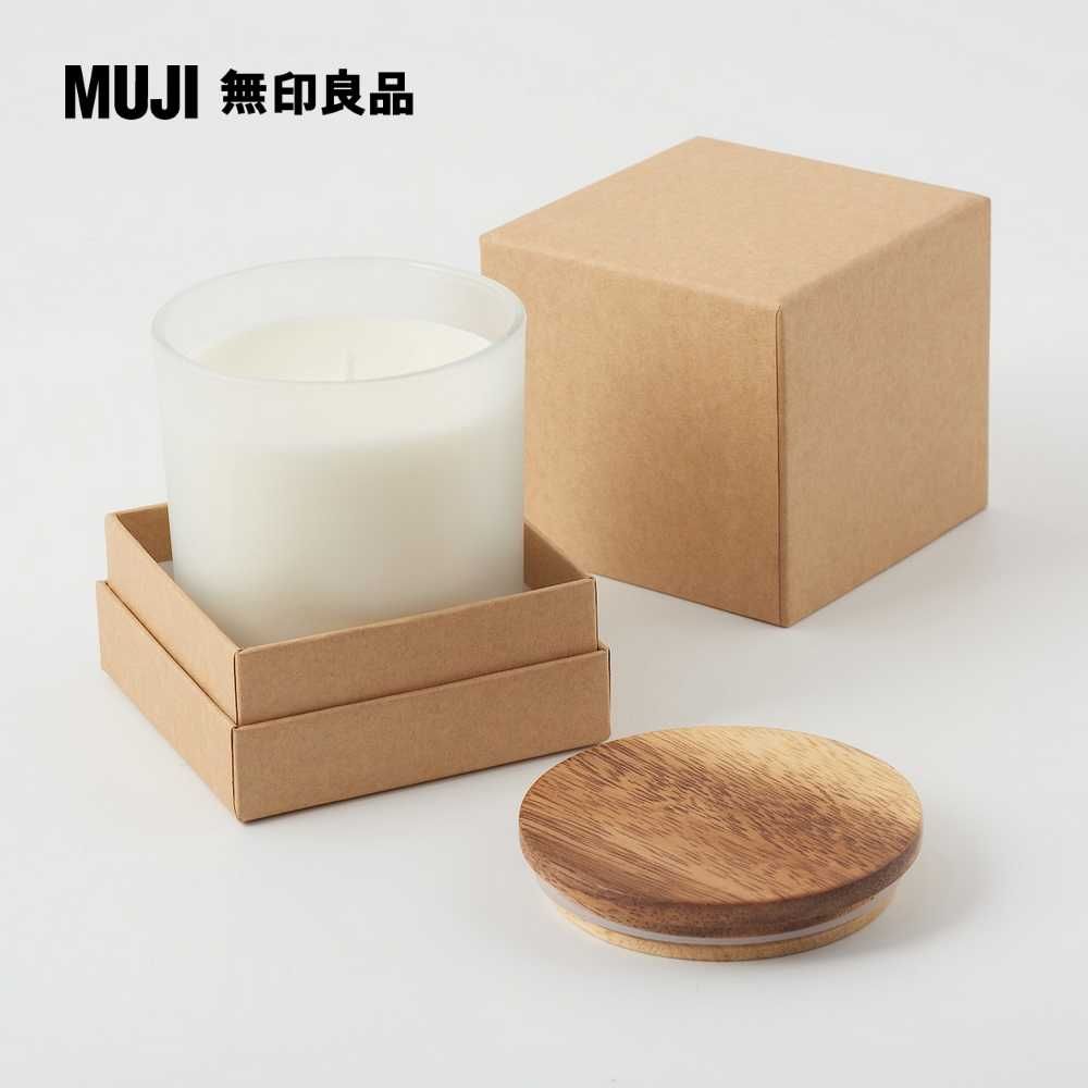 MUJI 無印良品 附杯芬香蠟燭.柑橘香味/200g - PChome 24h購物