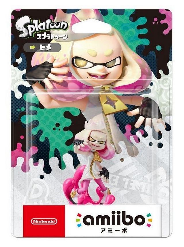 Nintendo 任天堂 AMIIBO NFC SWITCH NS 漆彈大作戰 斯普拉遁 觸手少女 小姬 SPLATOON - PChome 24h購物