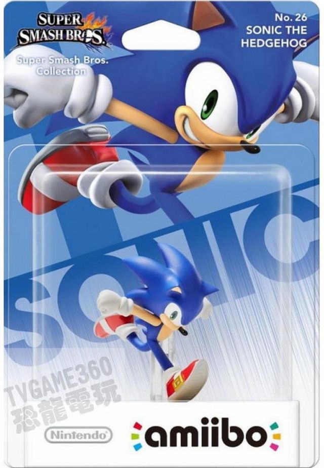 Nintendo 任天堂 AMIIBO NFC SWITCH NS 任天堂明星大亂鬥 索尼克 音速小子 SEGA SONIC - PChome 24h購物