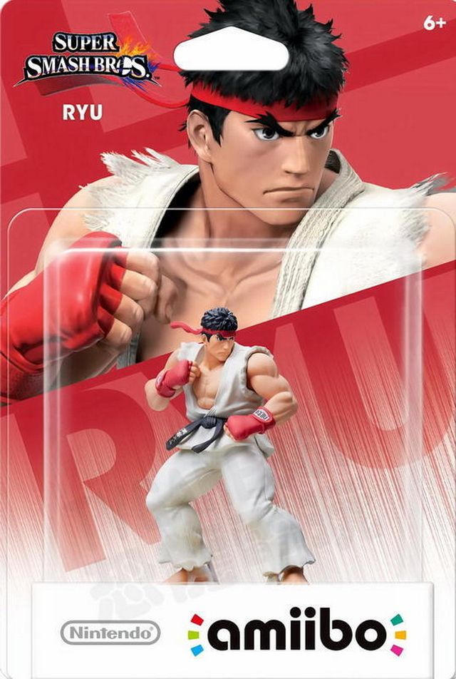 Nintendo 任天堂 AMIIBO NFC SWITCH NS 任天堂明星大亂鬥 快打旋風 街霸 隆 龍 RYU - PChome 24h購物