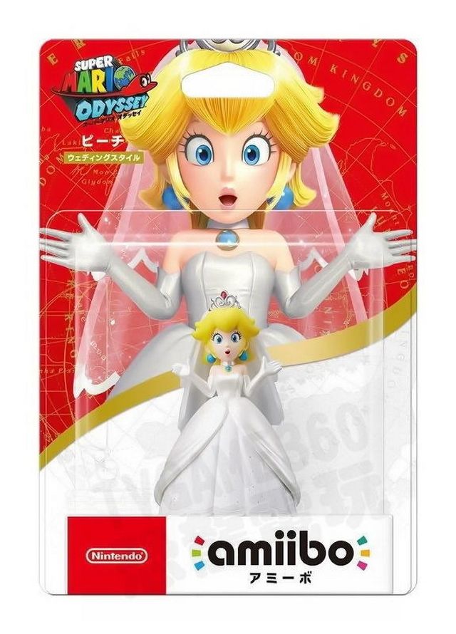 Nintendo 任天堂 AMIIBO NFC SWITCH NS 超級瑪利歐 奧德賽 婚禮 白紗 禮服 新娘 碧姬公主 PEACH - PChome 24h購物