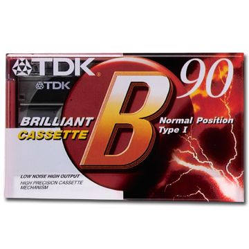 TDK B-90 空白錄音帶 (1盒10入) - PChome 24h購物